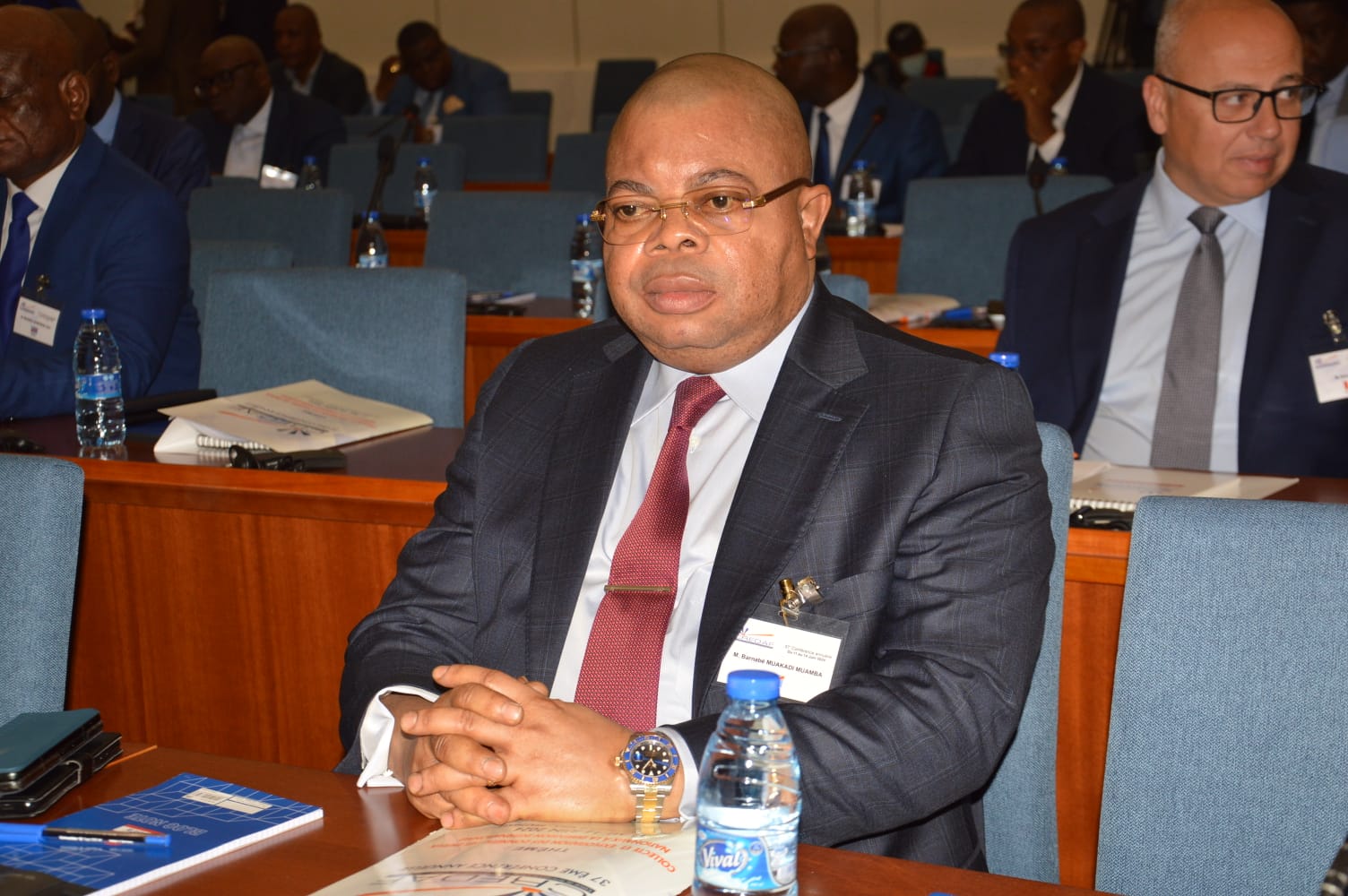 Conférence annuelle du CREDAF : Barnabé Muakadi à la tête d'une forte ...